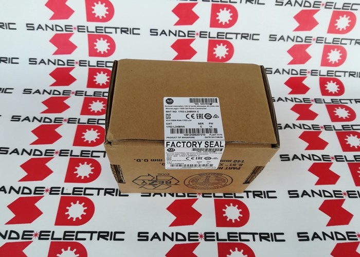 One New Sealed Allen Bradley 1762-L24BWA /C Pkg 2017 MicroLogix 1200 ...